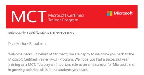 Michael Etokakpan On Linkedin Tech Microsoft Mct