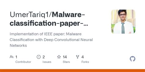 Github Umertariq1malware Classification Paper Implementation Using