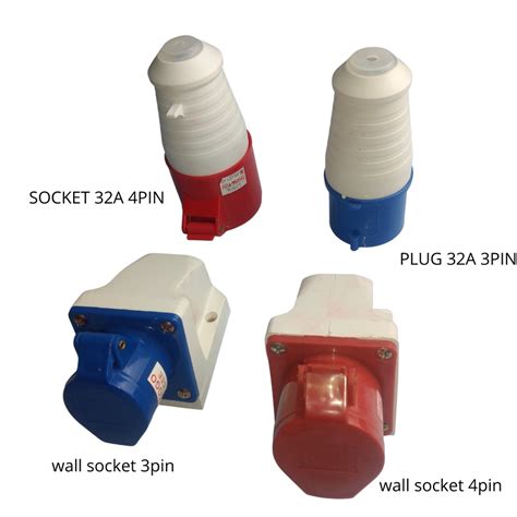 Comando Weather Proof Wall Socket 16a 3pin 32a Plug Shopee Malaysia