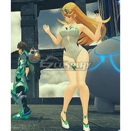 Xenoblade Chronicles Beach Mythra Swimsuit Cosplay Costume