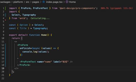 🐛 Bug Nextjs 1324 报错警告 · Issue 6816 · Ant Designpro Components