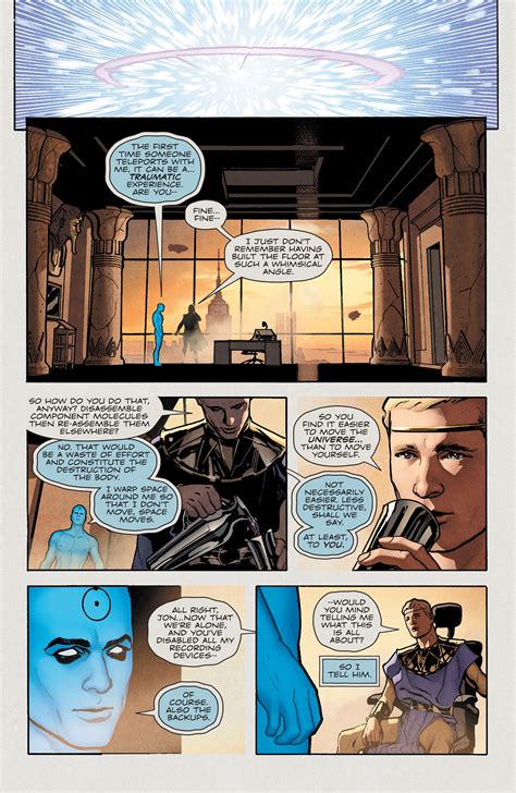 Read Online Before Watchmen Dr Manhattan Comic Issue 4