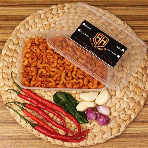 Jual HOT PROMO MAKARONI PIPA CIKRUH KEMASAN BOX MAKARONI PEDAS