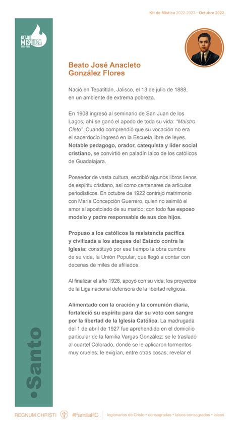 Octubre 2022 Ser Otro Cristo En El Mundo Regnum Christi México