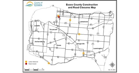 Construction And Road Closures Update — May 18 2023 Kingsville Times