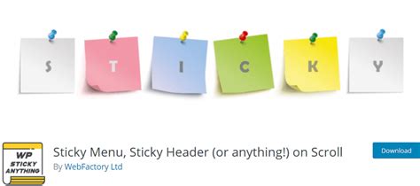 10 Best Free Wordpress Sticky Header And Menu Plugins To Improve Website