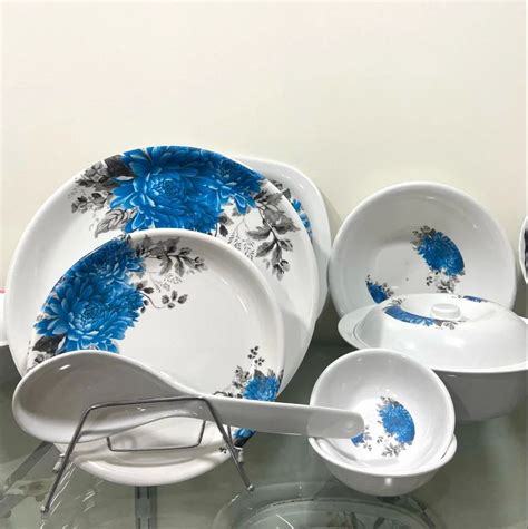 Melamine Dinner Set 40 Pcs Gold Set At Rs 800set Melamine