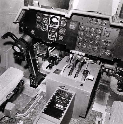 Cockpit Of A Kc 135 Stratotanker Aircraft Simulator The Kc 135 Is