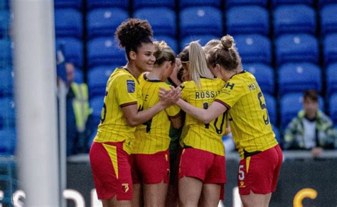 Watford Women Celebrating