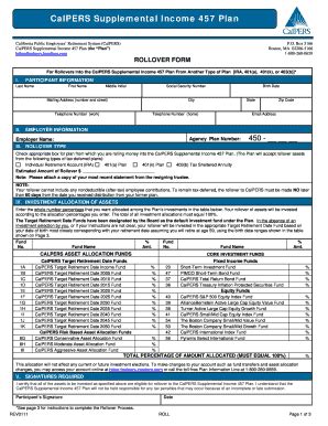 Fillable Online Carson Csudh Form 457 Distribution Request Calpers