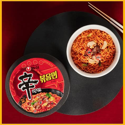 Nongshim Shin Ramyun Stir Fry Spicy Noodles 103g Pinoyhyper