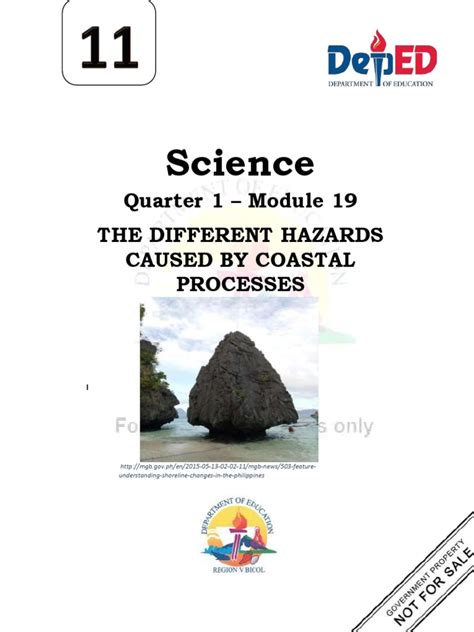 19 Core Subject Science 11 Earth Life Science Q1 Module 19 Pdf