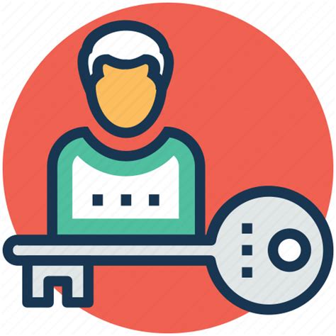 Access Control Access Key Admin Privacy Security Icon