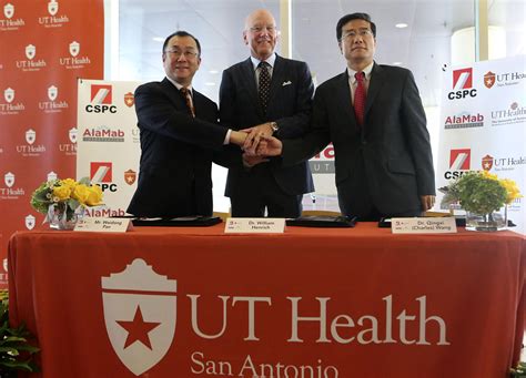 Ut Health San Antonio Signs Potential 114m Deal With Chinese Pharma Firm