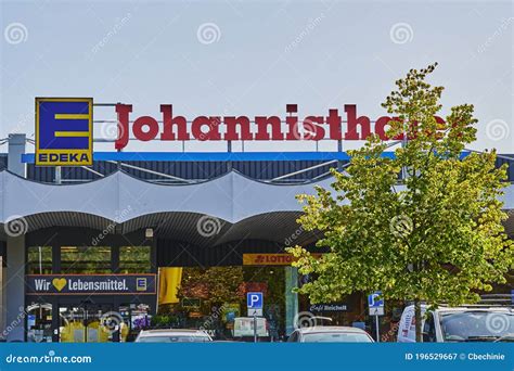 Entrance Of Supermarket Of A Spanish Food Chain Mercadona By Night ...