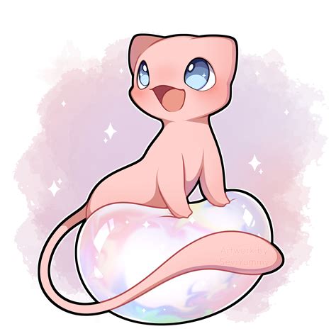 Sevi Seviyummy Mew Pokemon Nintendo Pokemon Absurdres Highres
