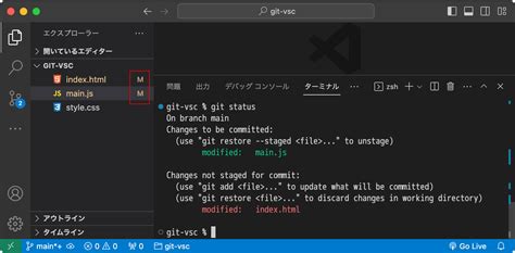 Vs Code で Git を使う（ソースコード管理）