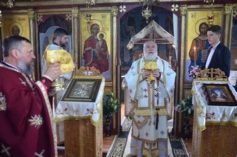 Duminica a 7 a după Paști PS Visarion a oficiat Sfânta Liturghie în