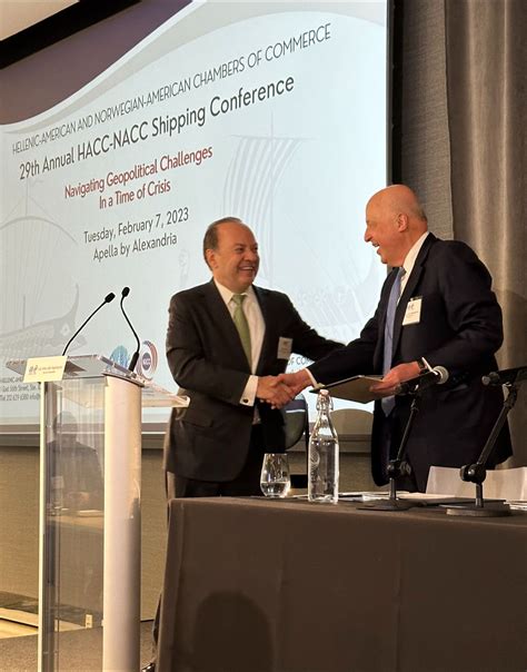 John C Stratakis On Linkedin Haccnaccshippingconference 13 Comments