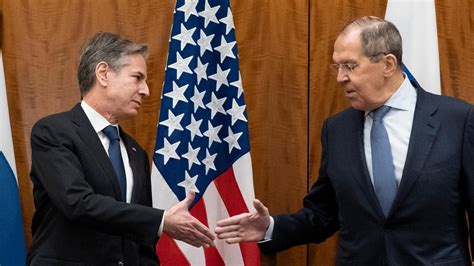 Lavrov Blinken Take Jibes At Each Other After Brief Meeting At G20