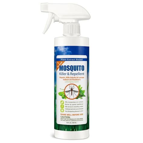 Ecovenger Mosquito Control Triple Action 16 Oz Kills All Stages Larvae Control Lasting