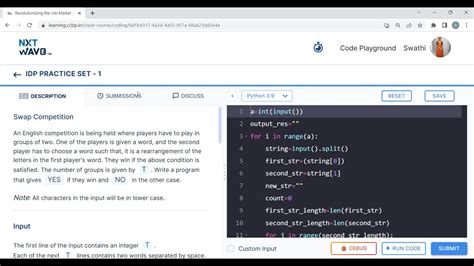 Video Swathi Kakani On Linkedin Idpseries Idpset Idp