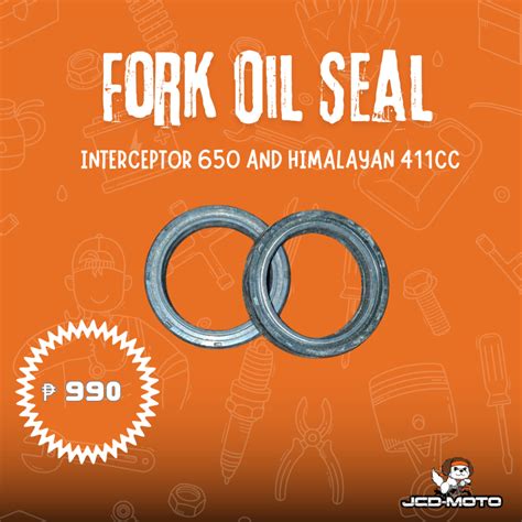 Royal Enfield Fork Oil Seal For Interceptor 650 Himalayan Shopee