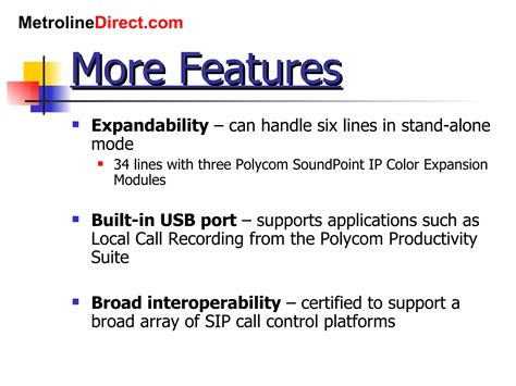 Polycom SoundPoint IP PPT