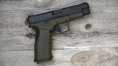 Springfield Xdm Elite 4 5 Osp 10mm Od Green Cerakote Services