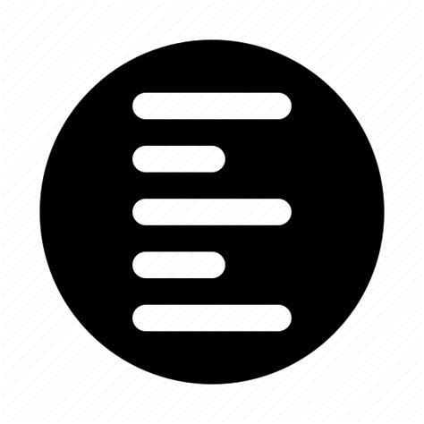 Align Alignment Left Text Icon