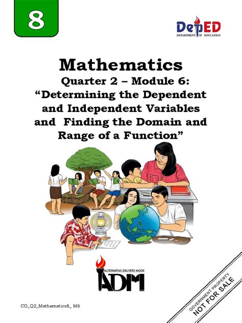 Math8 Q2 Mod6 Determining The Dependent And Independent Variables And Finding The Domain