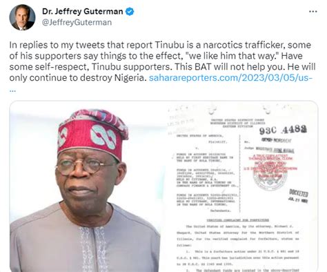Tinubu Wont Help Nigerians He Will Only Continue To Destroy The