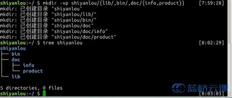 linux操作命令（二） 蓝桥云课