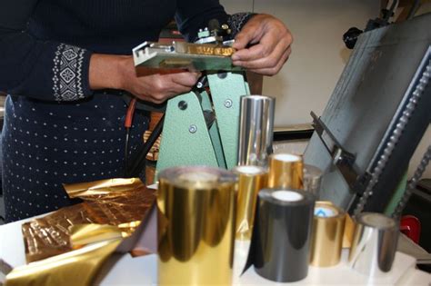 Pragnant Blocking Machine With Heated Type Holder For Brass Type