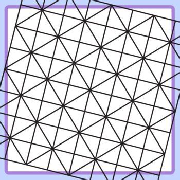 Triangle Based Grid Paper For Graphs Symmetry Patterns Areas Tarsia