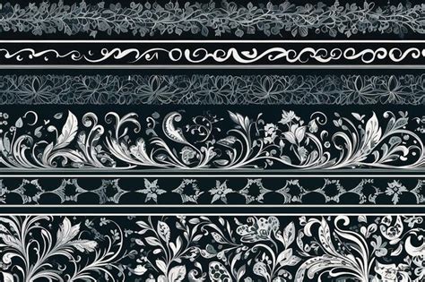 Premium Photo Vector Pattern Brushes