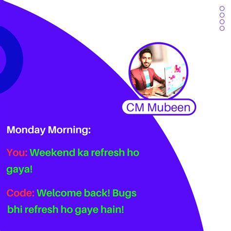 Cm Mubeen On Linkedin Mondaymood Codingchallenges Bugfixing