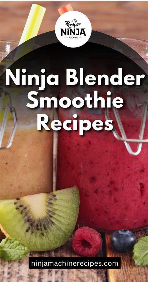 Ninja Blender Smoothie Recipes In 2025 Ninja Blender Smoothies