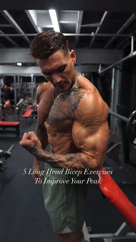 5 Long Head Bicep Exercises To Improve Your Bicep Peak [video] In