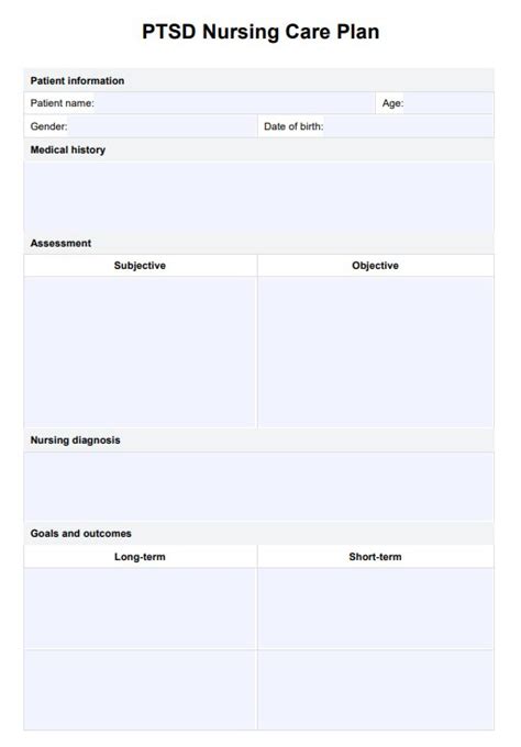 Depression Nursing Care Plan Template And Example Free Pdf Download