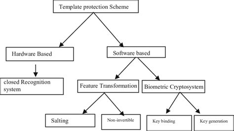 Types Of Biometric Template Protection Scheme Download Scientific Diagram
