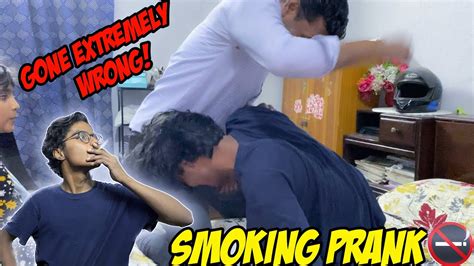 Smoking Prank On Papa 😡 Gone Extremely Wrong😭 Vlog81 Youtube