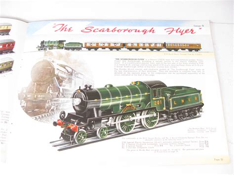 Hornby Book Of Trains 19391940 56 Page Product Catalogue Vintage