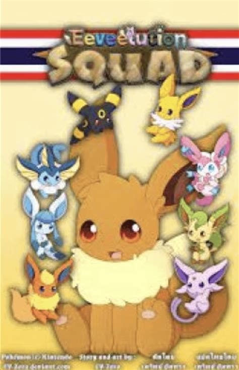 If You Could Live In A World Based Off Of A Eeveelution Squad Comic With The Characters From