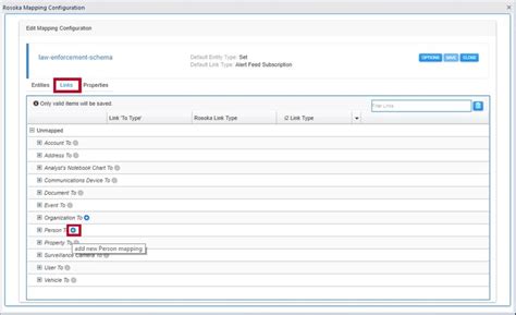 mapping to i2 analyze types