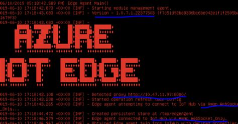 Unable To Send Messages From Iotedge Hub To Azure Iothub With Proxy