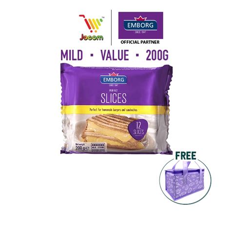 Emborg Perfect Slices Cheese 200g Kl And Selangor Delivery Only