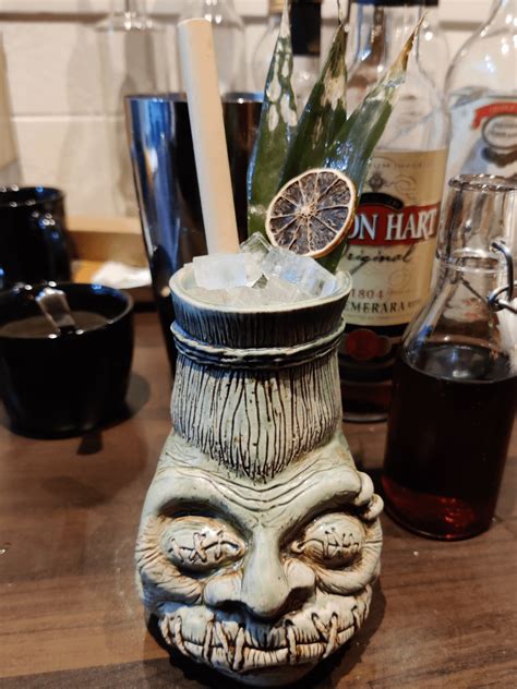 Celebrating My New Mug With A Shrunken Skull Rtiki