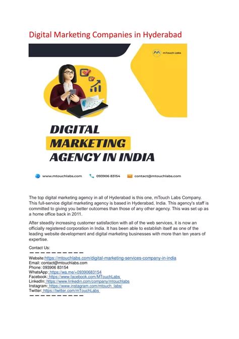 Ppt Digital Marketing Companies In Hyderabad Powerpoint Presentation