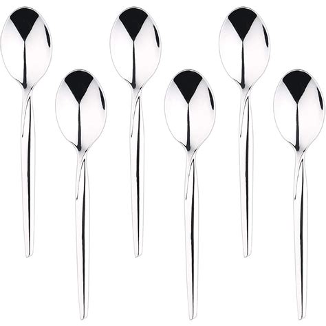 Bergner Wave 6 Pcs Stainless Steel Table Spoon Set Buy Bergner Wave 6
